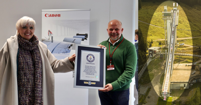 Canon Enters Guinness World Records by Printing World’s Longest Digital ...