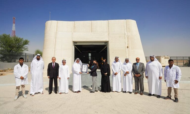 DEWA Sets Guinness Record with 3D Printed Lab - ME Printer