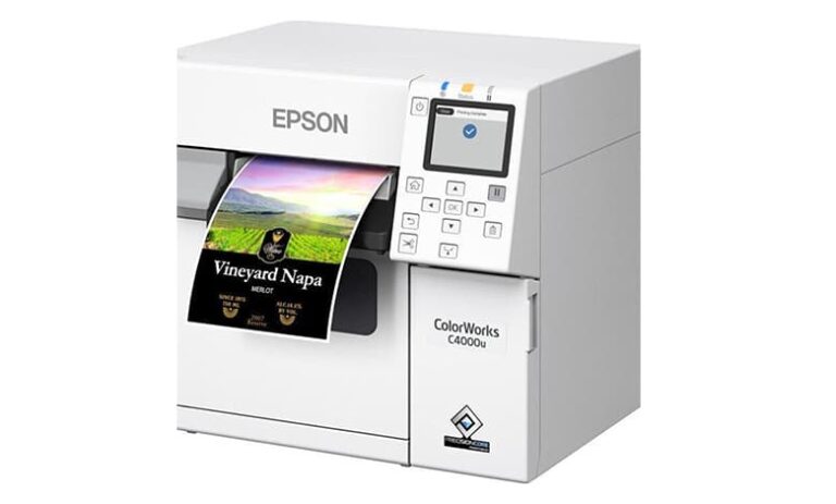 Epson Introduces the ColorWorks C4000 Label Printer - ME Printer