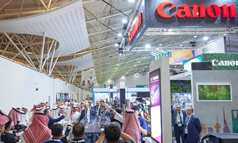 Canon participates in Saudi Print and Pack 2023 - ME Printer
