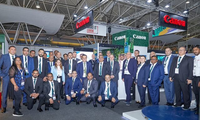 Canon participates in Saudi Print and Pack 2023 - ME Printer