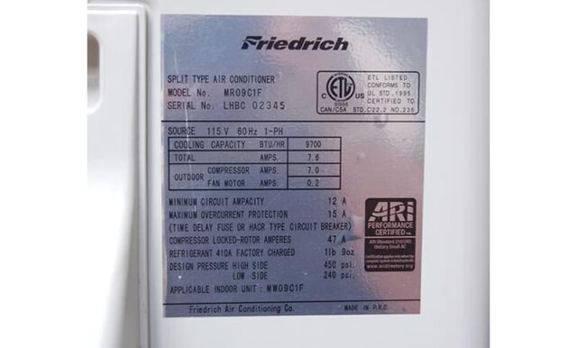 Labeling for Air Conditioning, Heating, and Refrigeration - ME Printer