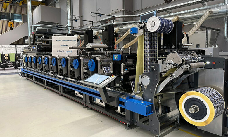 Dubai’s Matrixpack Ups Production with Gallus Labelmaster - ME Printer