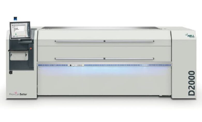 HELL Introduces PremiumSetter D2000 Plate on Demand Solution - ME Printer