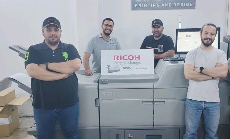 Iraq’s Blue Line Printers Installs Ricoh C7500 Printer - ME Printer
